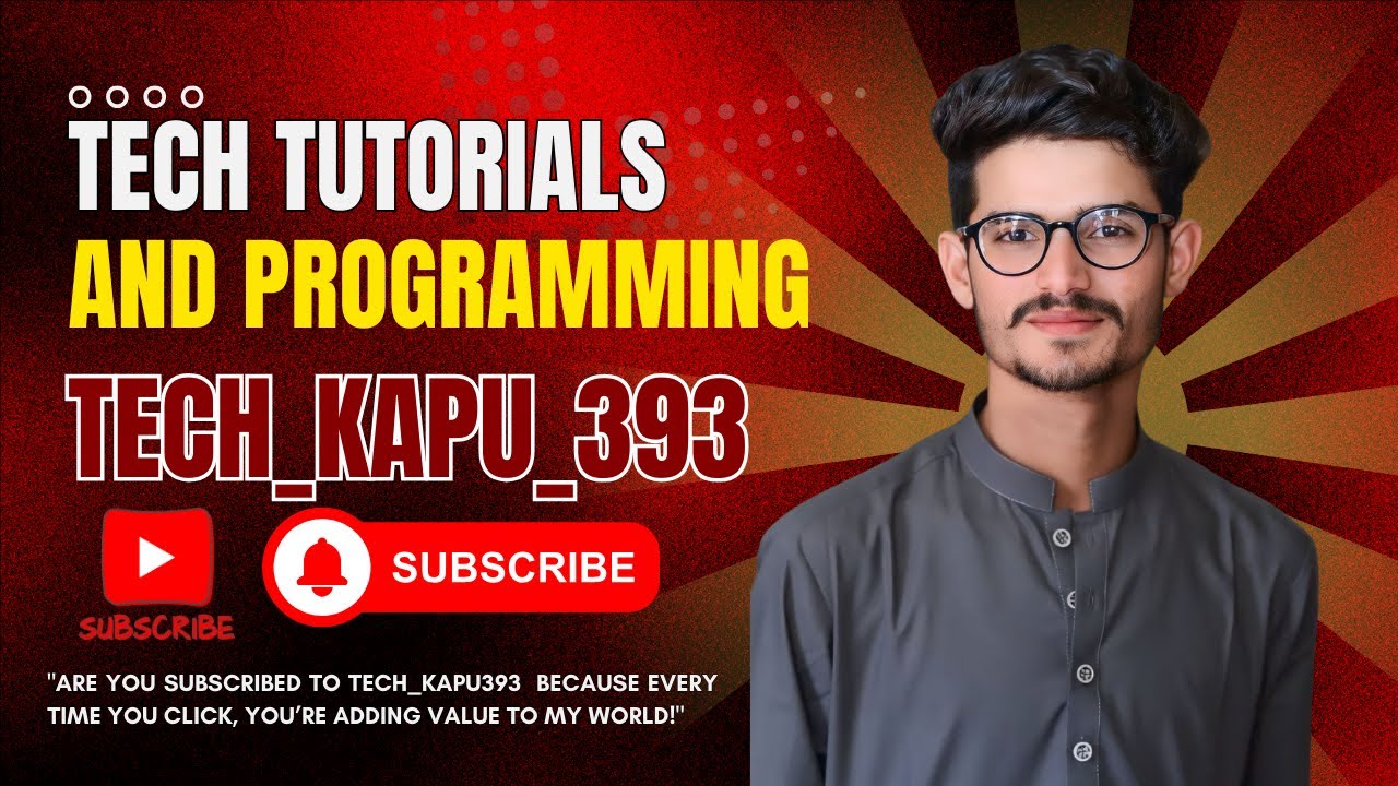 Tech Tutorials and Programming - YouTube