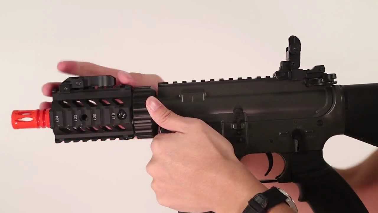 JG M4 Stubby Killer AEG Gun - Airsoft Atlanta - YouTube
