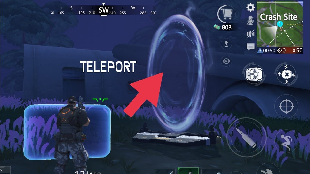 Omega Legends Android GamePlay 2 Battle royale Teleport Secret's - YouTube