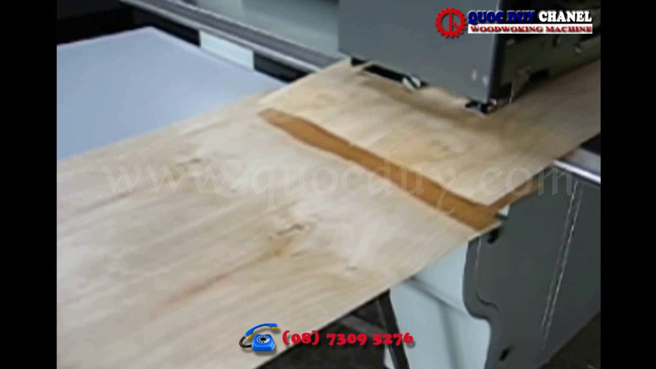 LONGITUDINAL VENEER SPLICER - YouTube