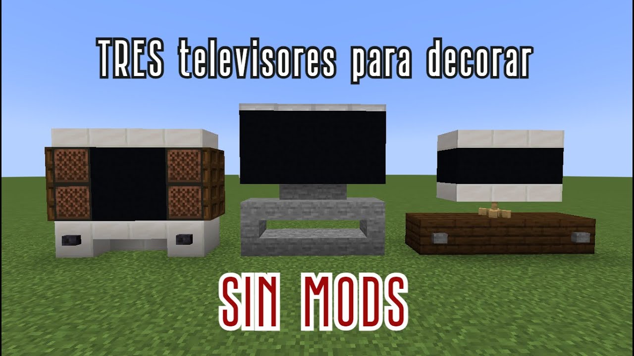 tutoriales fáciles #05 | como hacer una TV moderna sin mods (para decorar) - YouTube