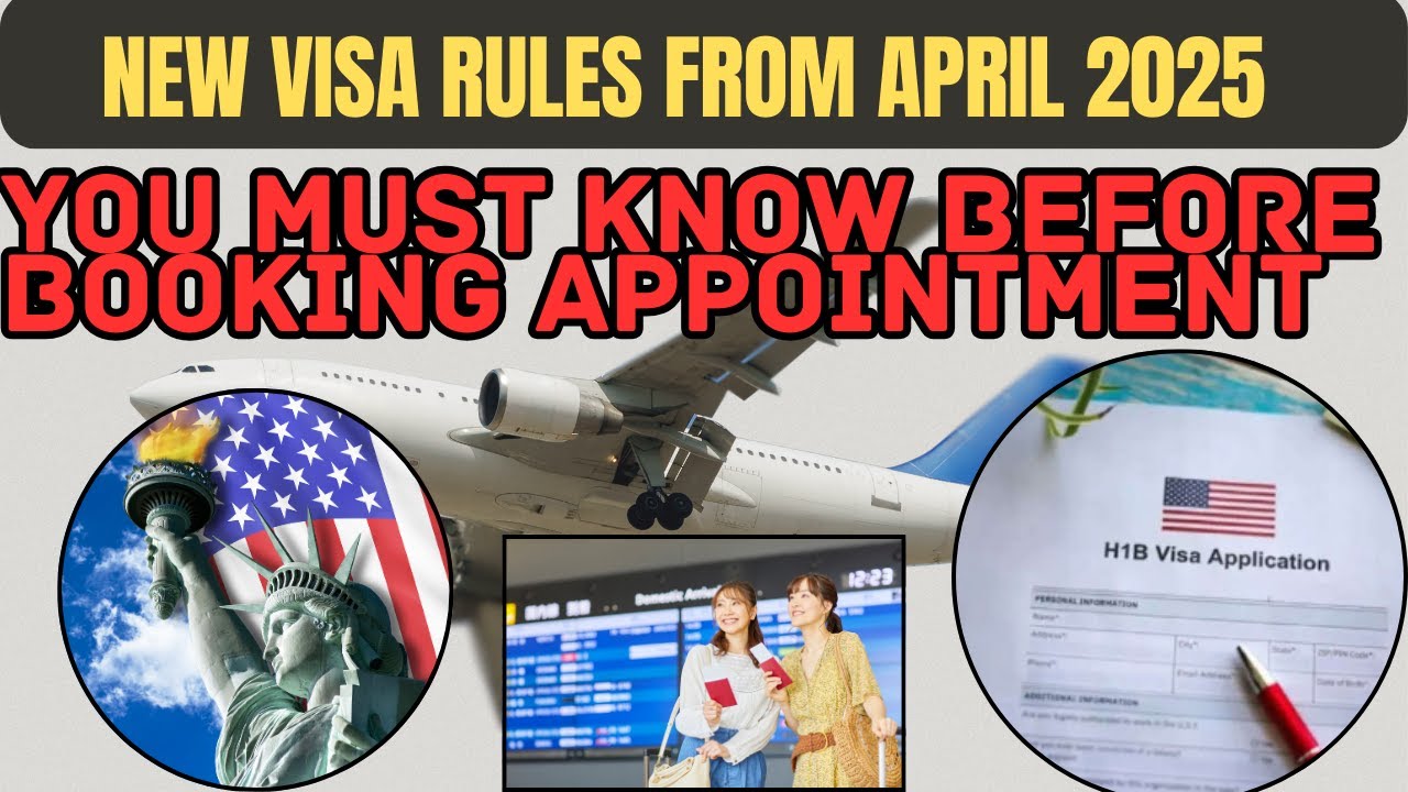 New Visa Appointment Rules from April! Barcode Required, Social Media ...