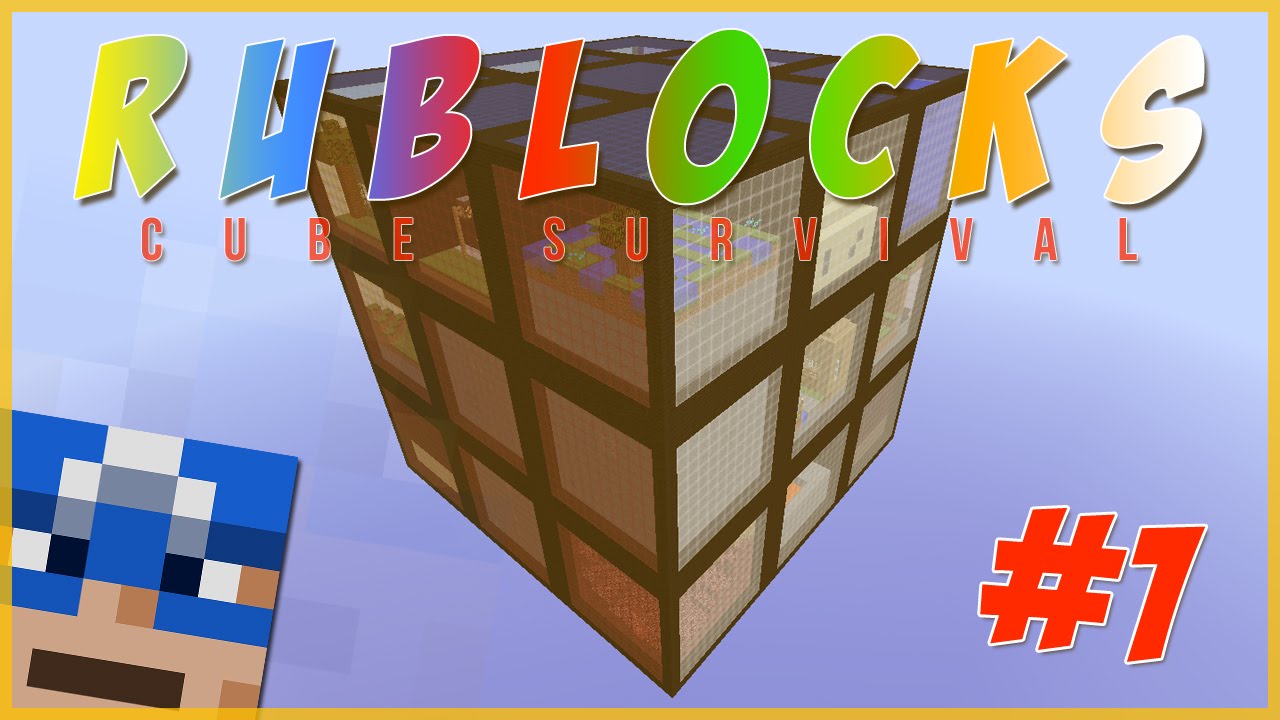 MINECRAFT: RUBLOCKS CUBE SURVIVAL #1 - YouTube