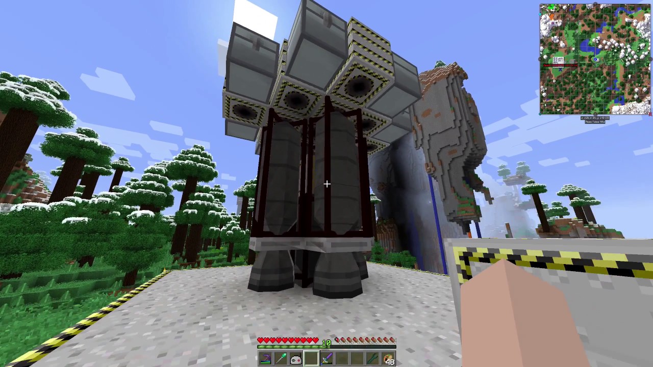 Modded Minecraft 1.10 (Episode 50) - Asteroid Mining! - YouTube