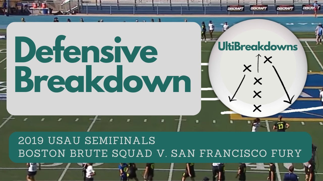 Defensive Breakdown - Brute Squad v Fury - 2019 USAU National ...