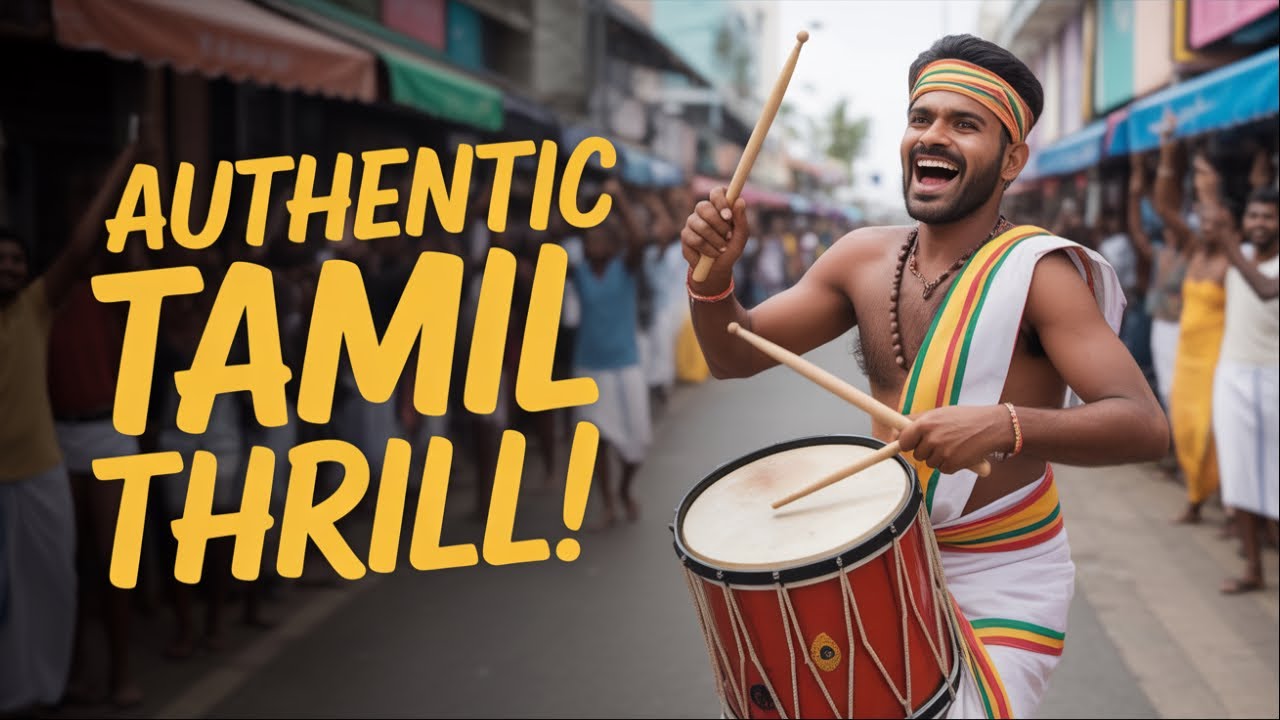 4K TAMIL TRADITION | Experience the Thrill of Authentic Parai and Tamil ...