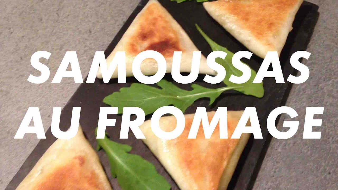 SAMOUSSAS AU FROMAGE - YouTube
