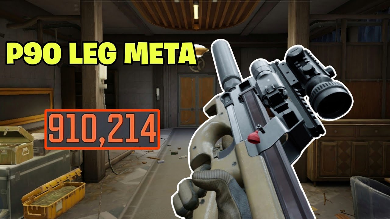 Leg Meta P90 In Rat Station | Arena Breakout - YouTube