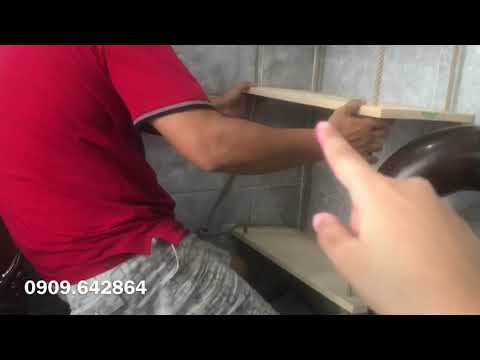 Kệ dây treo- thật đơn giản - bé 7 tuổi quay phim thật chuyên nghiệp.