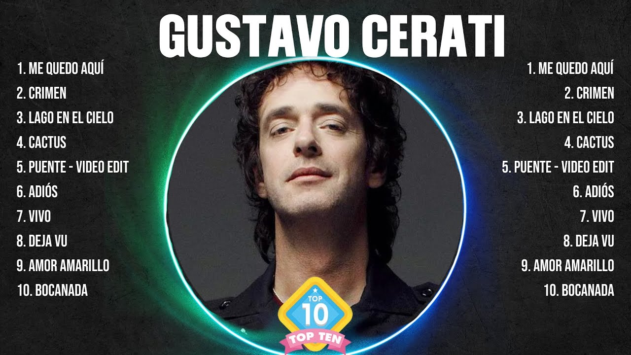 Gustavo Cerati ~ Românticas Álbum Completo 10 Grandes Sucessos - YouTube