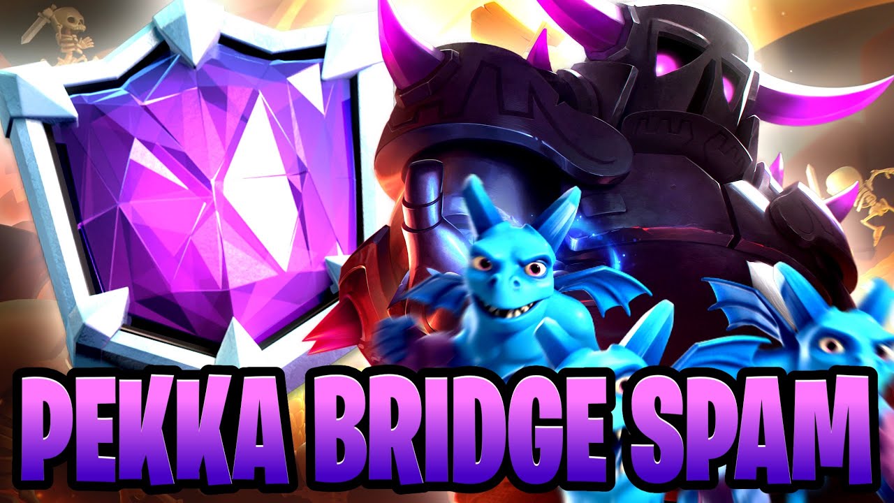 PEKKA Bridge Spam with Minions🥰-Clash Royale - YouTube