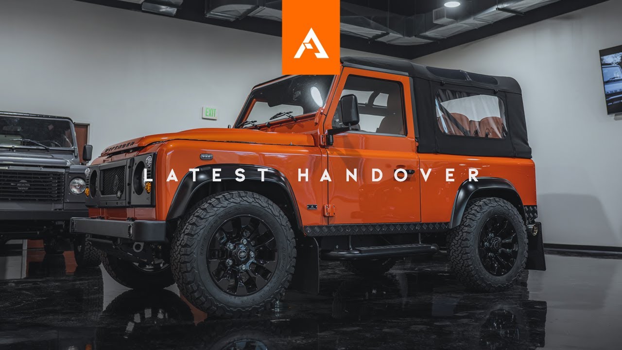 Collection Day: Charleston | Firesand Orange 6.2L V8 Arkonik Defender ...