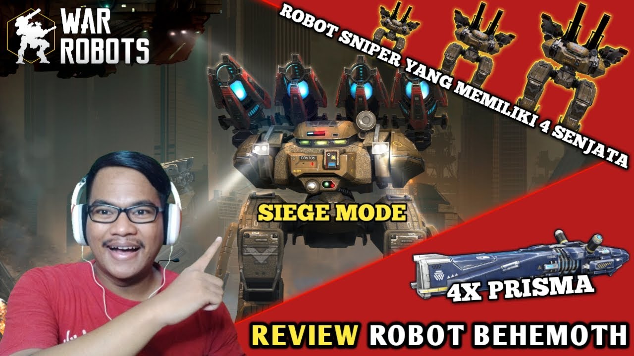 Review Robot Behemoth War Robots Indonesia - YouTube