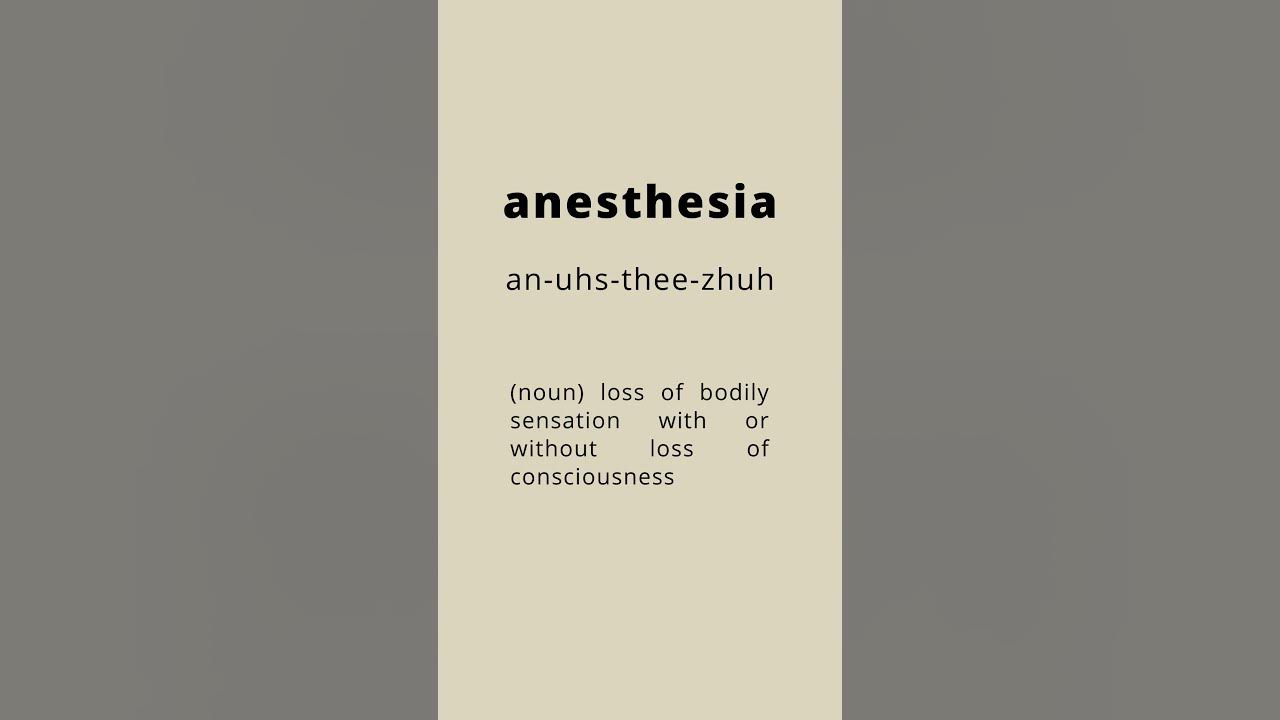How To Pronounce Anesthesia Pronunciation And Meaning YouTube how-to-pronounce-anesthesia-pronunciation-and-meaning-youtube