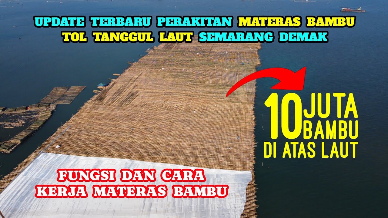 Proses Membendung Lautan Untuk Jalan Tol Dan Tanggul Laut Semarang ...