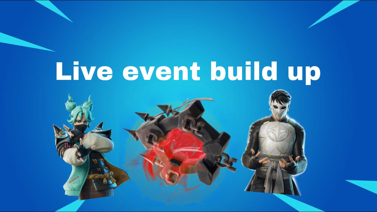 Fortnite Live event build up - YouTube