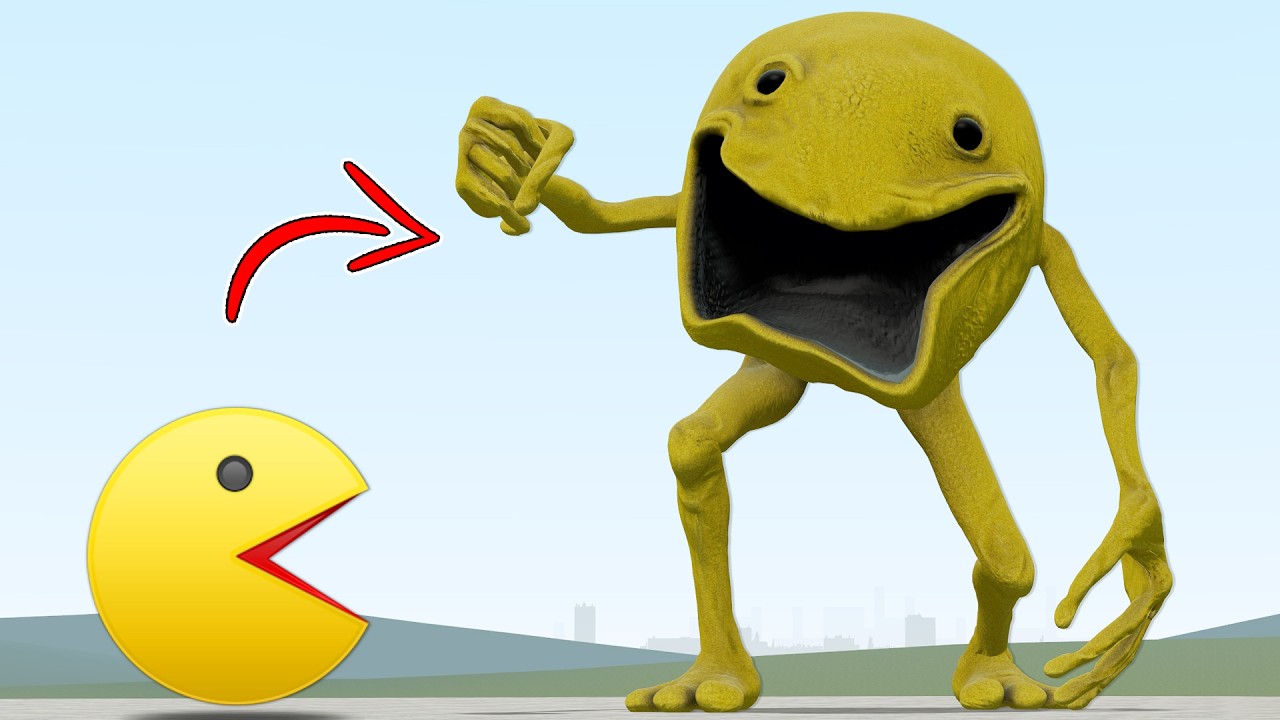 I MADE NEW PAC-MAN ANALOG HORROR MONSTER in Garry's Mod - YouTube