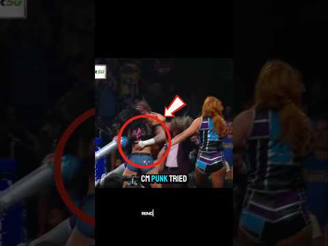 CM Punk Saving AJ LEE from Hard Fall🥹