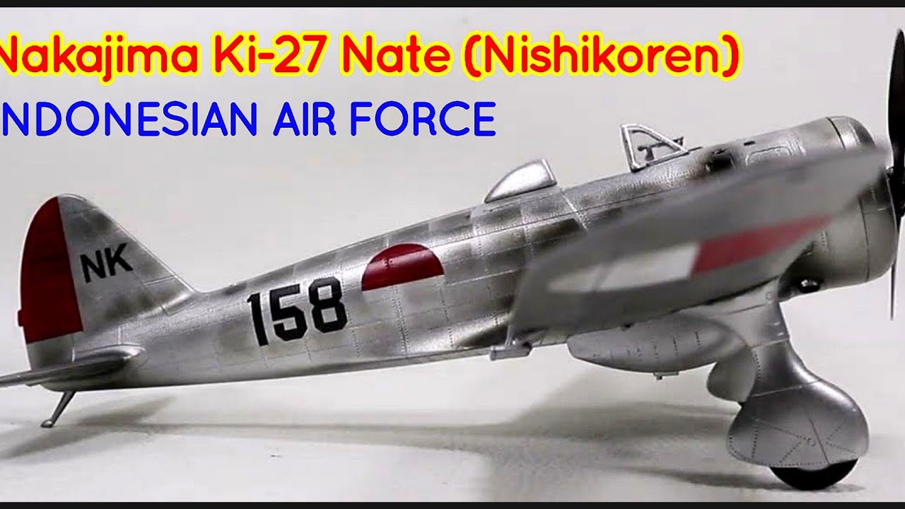 NAKAJIMA Ki-27 Nate (Nishikoren), Hasegawa 1:48 - YouTube