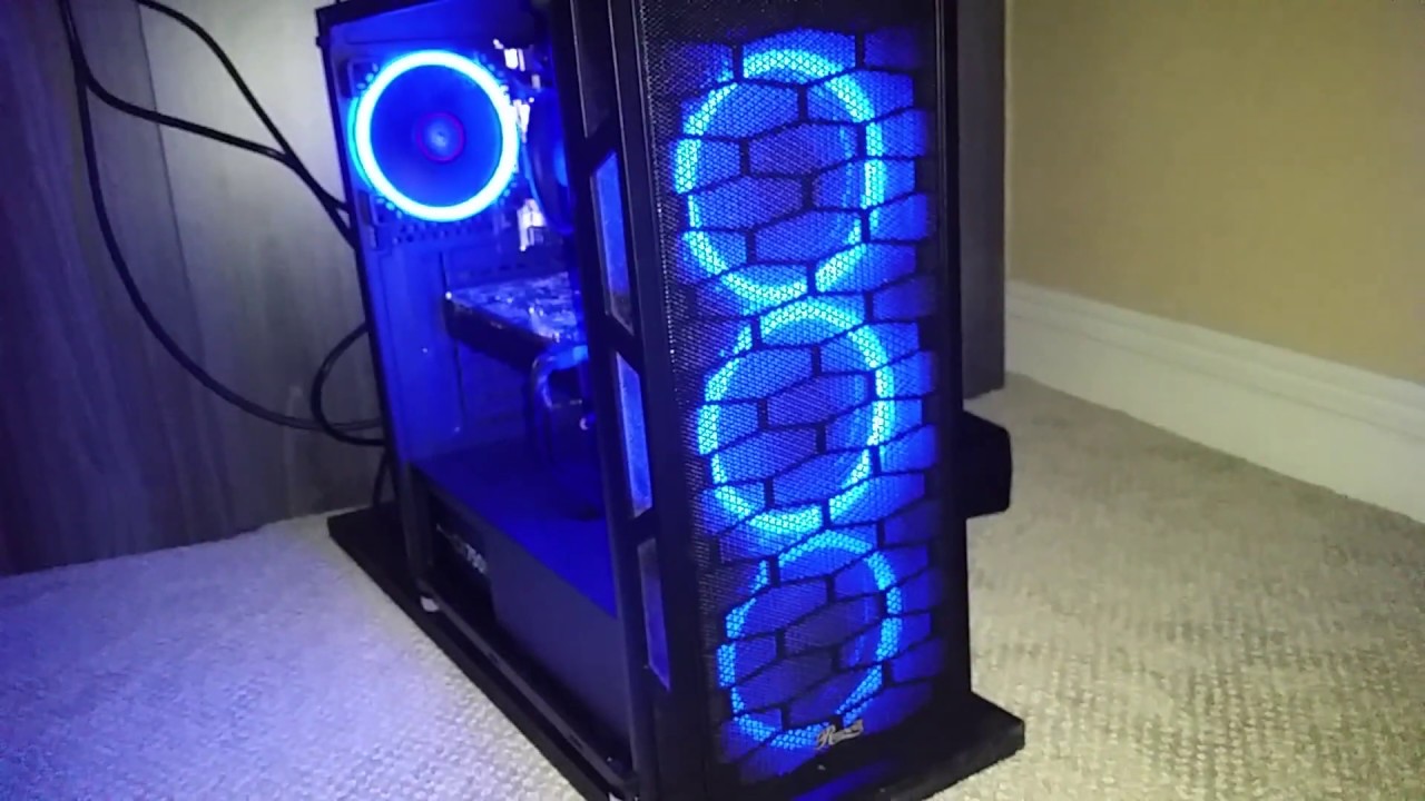 Rosewill Spectra C100 ATX Mid-Tower Gaming PC Computer Case - Full Tour ...