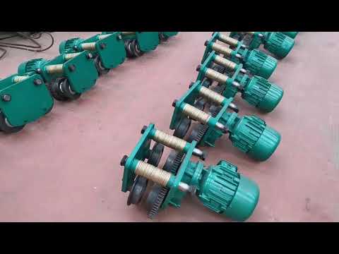 Electric hoist assembly explanation - YouTube