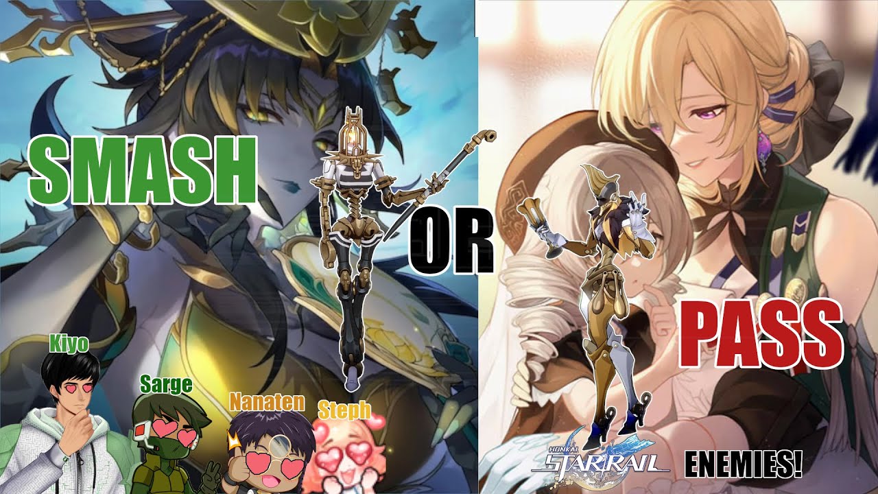 SMASH OR PASS! Honkai: Star Rail ENEMIES w/ da homies! (100 Sub Special ...