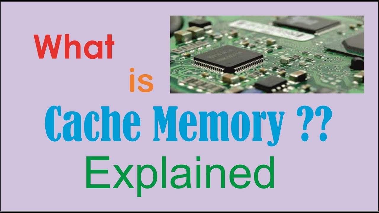 cache memory / high speed buffer explained ?? | Official Tech - YouTube