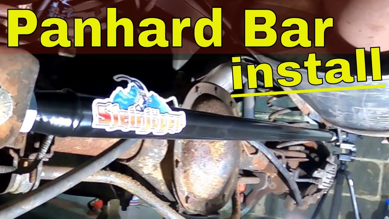 Steinjager Double Adjustable Panhard bar install 82-02 Camaro Firebird ...