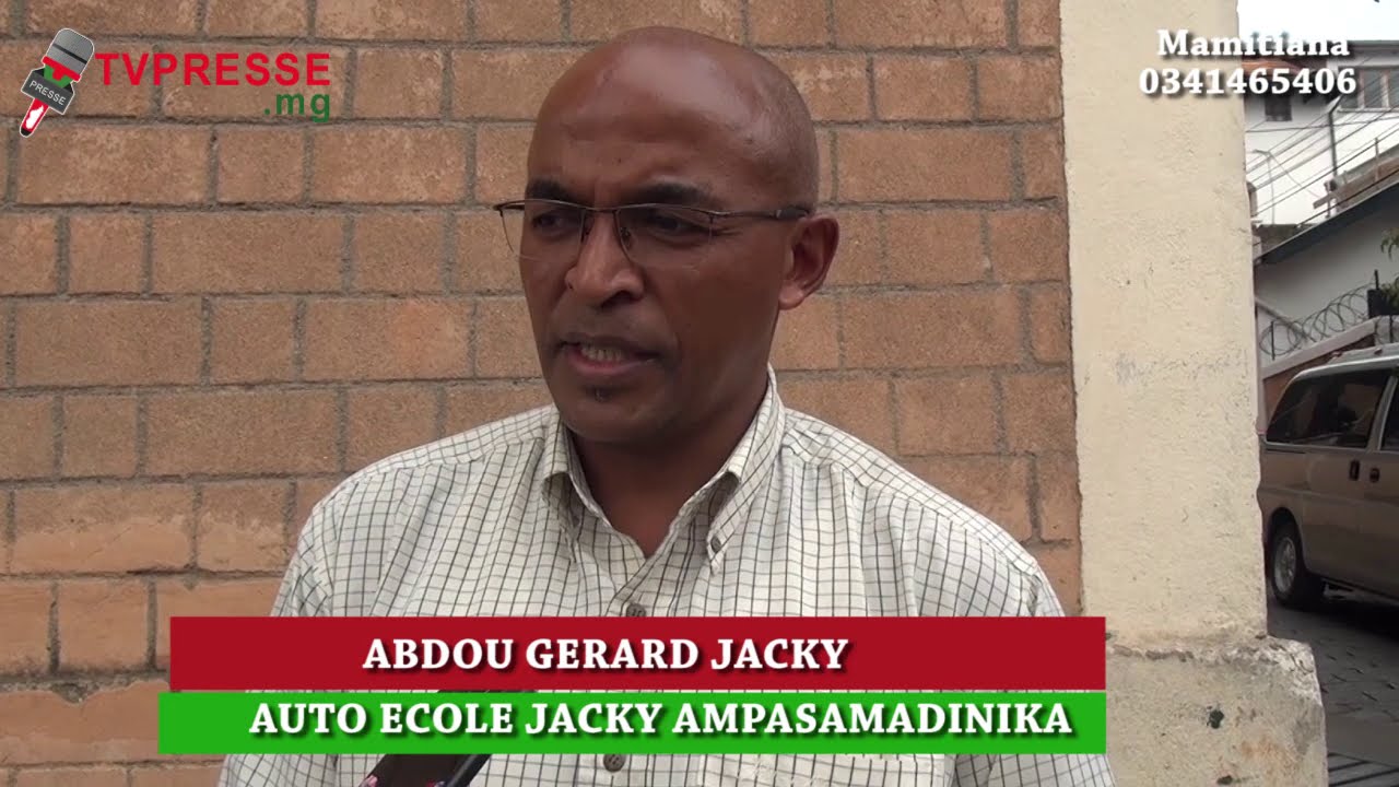 AUTO ECOLE JACKY: Tsy mba nahazo fanohanana tamin'ny ahamehana ara-pahasalamana. - YouTube