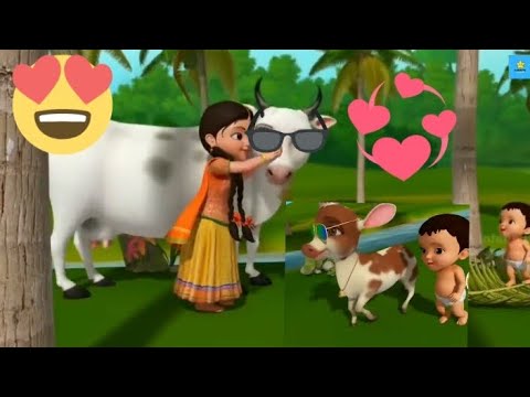 Cow and bacha 🎉||Kids 😀 Cartoon||Part_2 💯||Only Kids Cartoon 😯 - YouTube