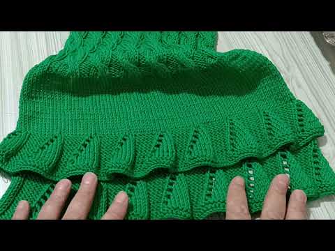 1 yaş için Kolay fırfırlı elbise modeli ✅ fırfırlı etek elbise, #babydres