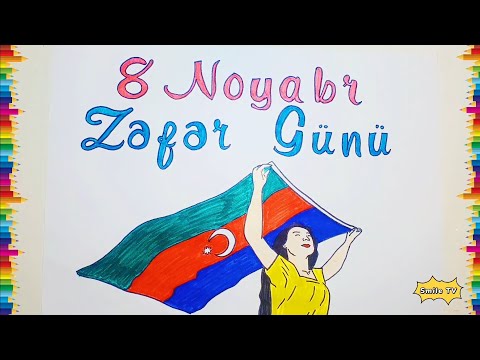 8 NOYABR ZƏFƏR GÜNÜ / QARABAĞ AZERBAYCANDIR / #rəsmçəkmək #sekilcekmek #şəkilçəkmək #rəsm