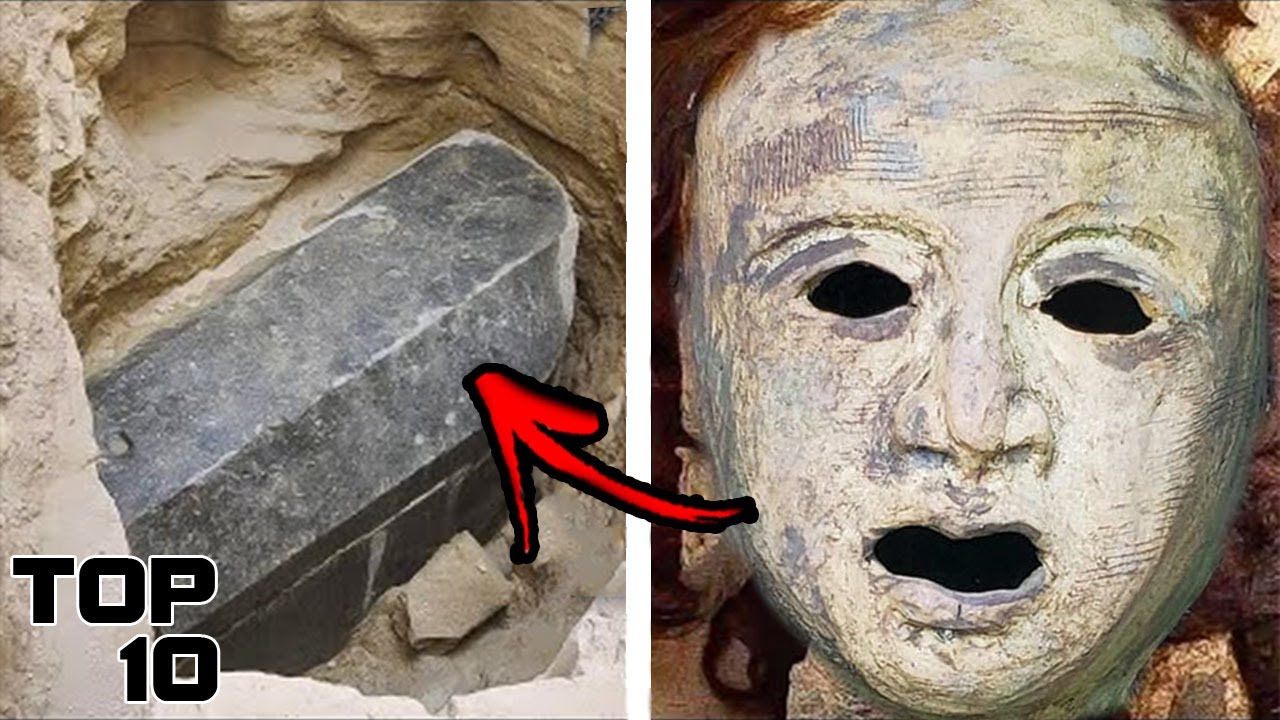 Top 10 Horrifying Things Discovered In Ancient Egyptian Tombs - YouTube