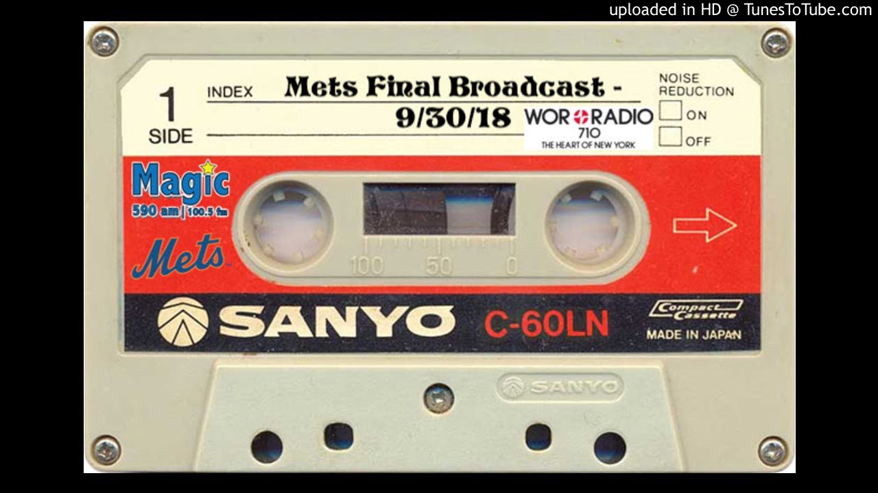 Mets Final Broadcast on WOR 710 - 9/30/18 - YouTube