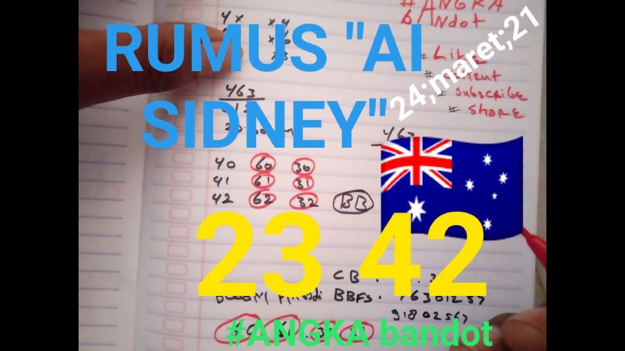 prediksi "SINDEY" 24;maret;21 | rumus angka main 2d sidney # ...