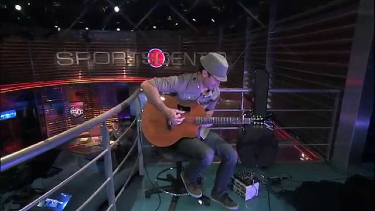 Trace Bundy live on ESPN - playing the SportsCenter theme song! - YouTube