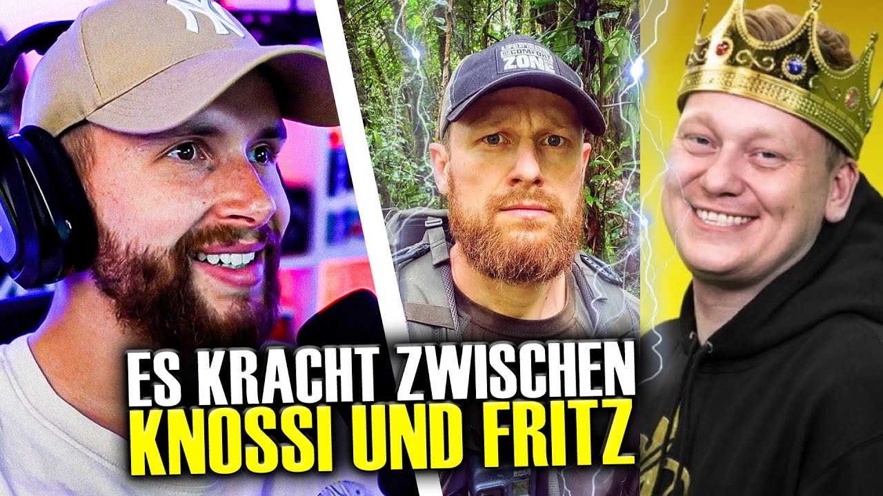 BEEF zwischen KNOSSI und FRITZ kurz vor BEGINN VON 7 VS. Wild ...