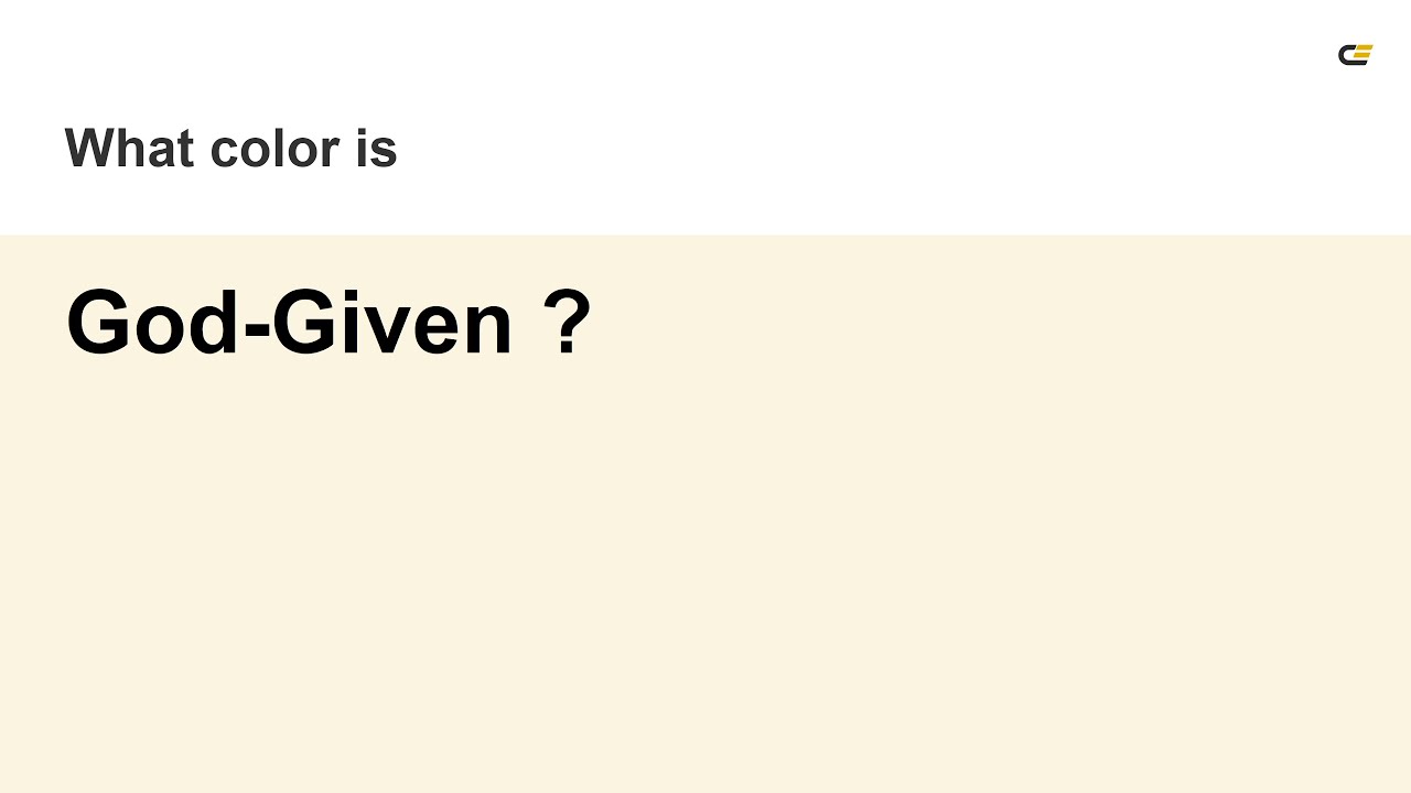 God-Given color #faf4e0 hex Cool Yellow color faf4e0 - YouTube