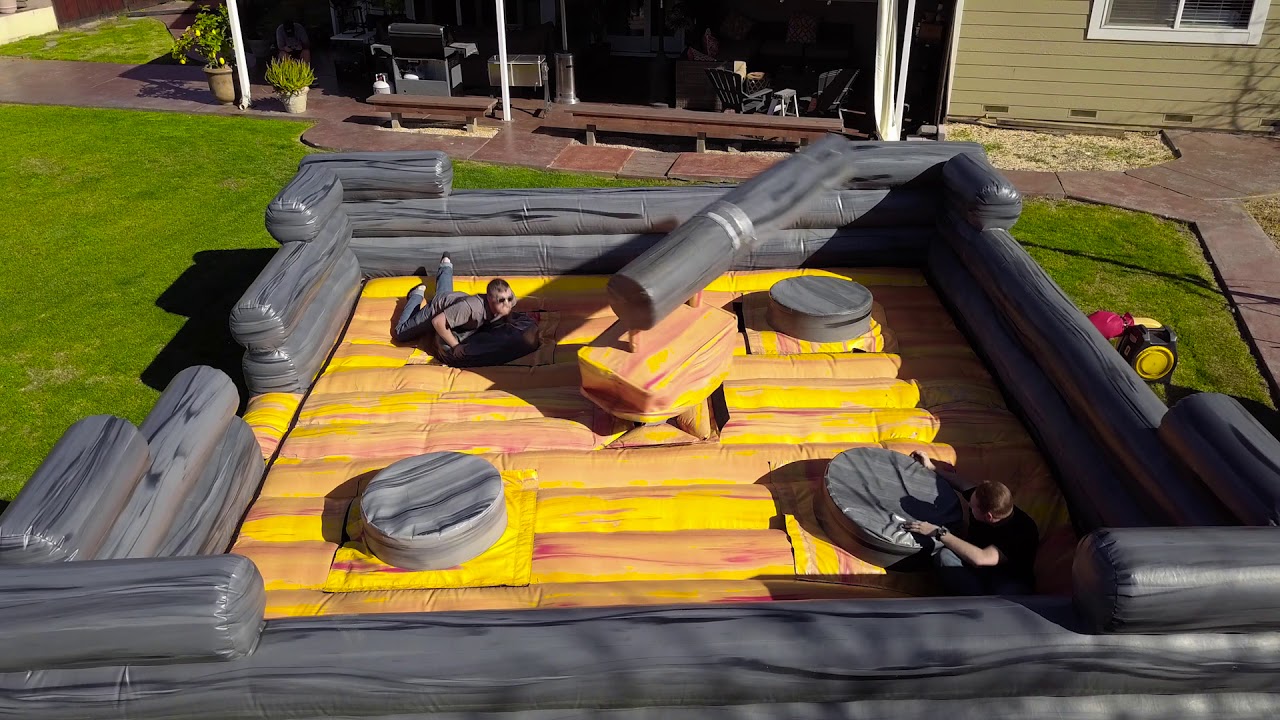 Log Slammer Mechanical Game | Party Jump - YouTube