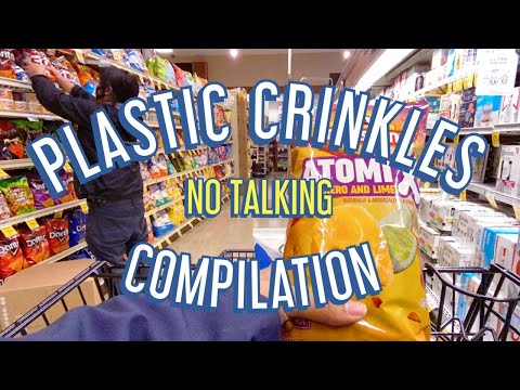 ASMR Plastic Crinkles at the Grocery Store | NO TALKING