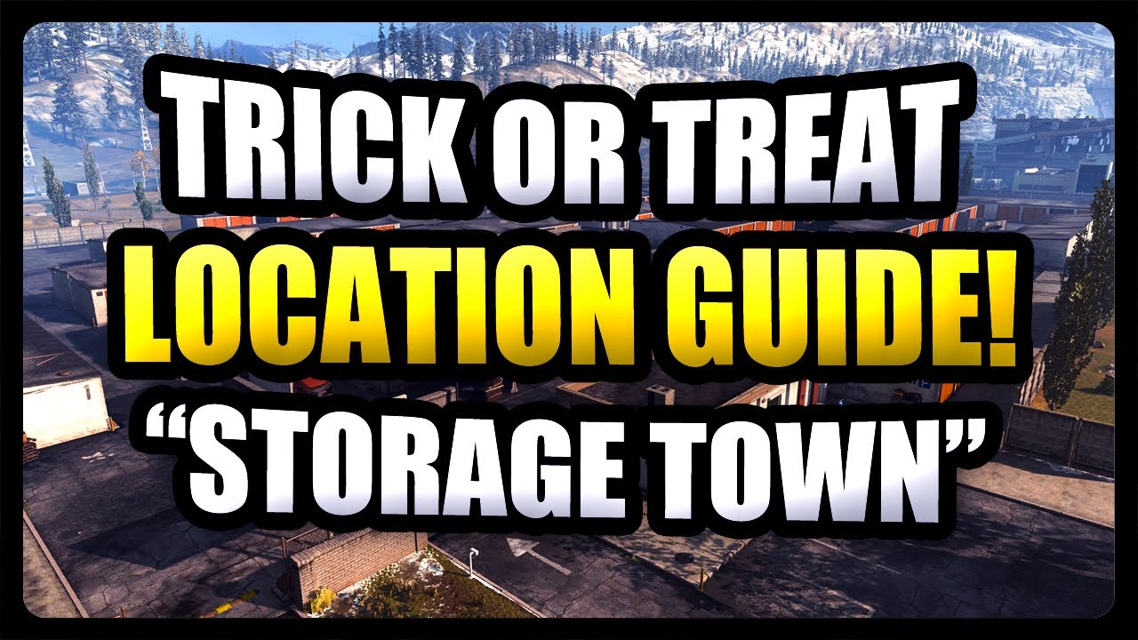 WARZONE "STORAGE TOWN" TRICK OR TREAT REWARD LOCATION! HOW TO FIND ...