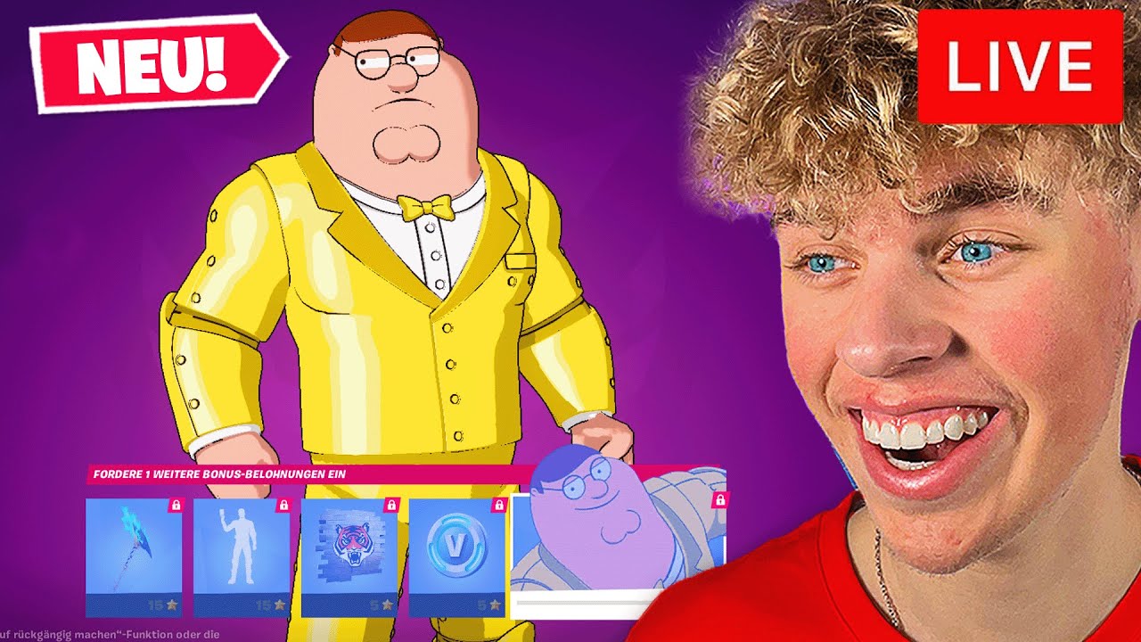 🔴Der *GOLDENEN* PETER GRIFFEN in FORTNITE! - YouTube