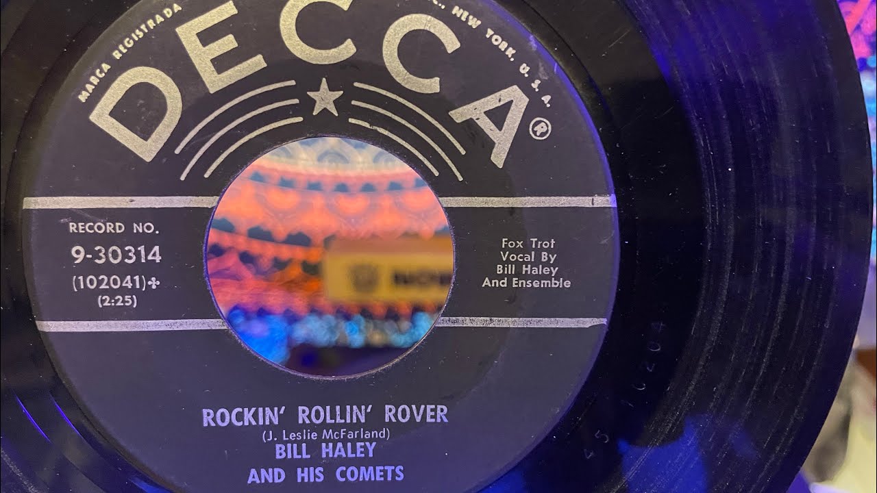 Bill Haley and his Comets rockin rollin rover - YouTube