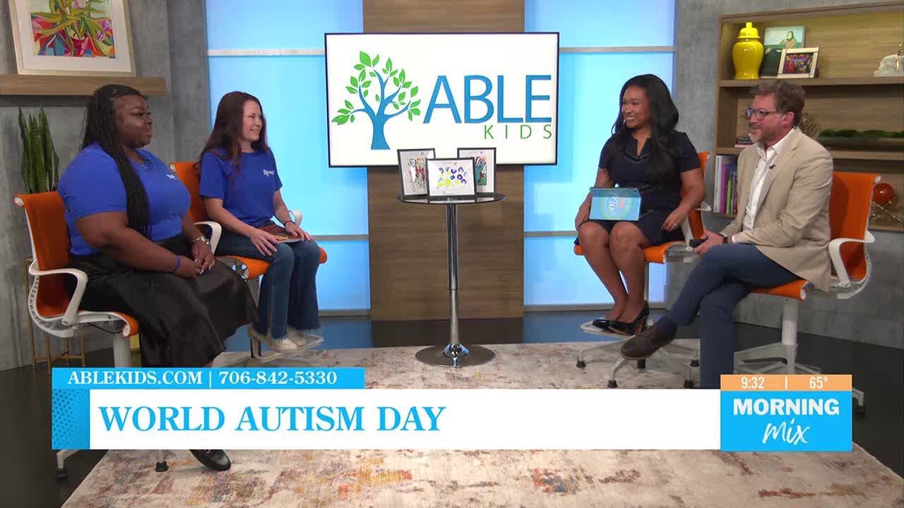 Hannah Boatright, Jasmine Owens talks about Autism Acceptance Day - YouTube