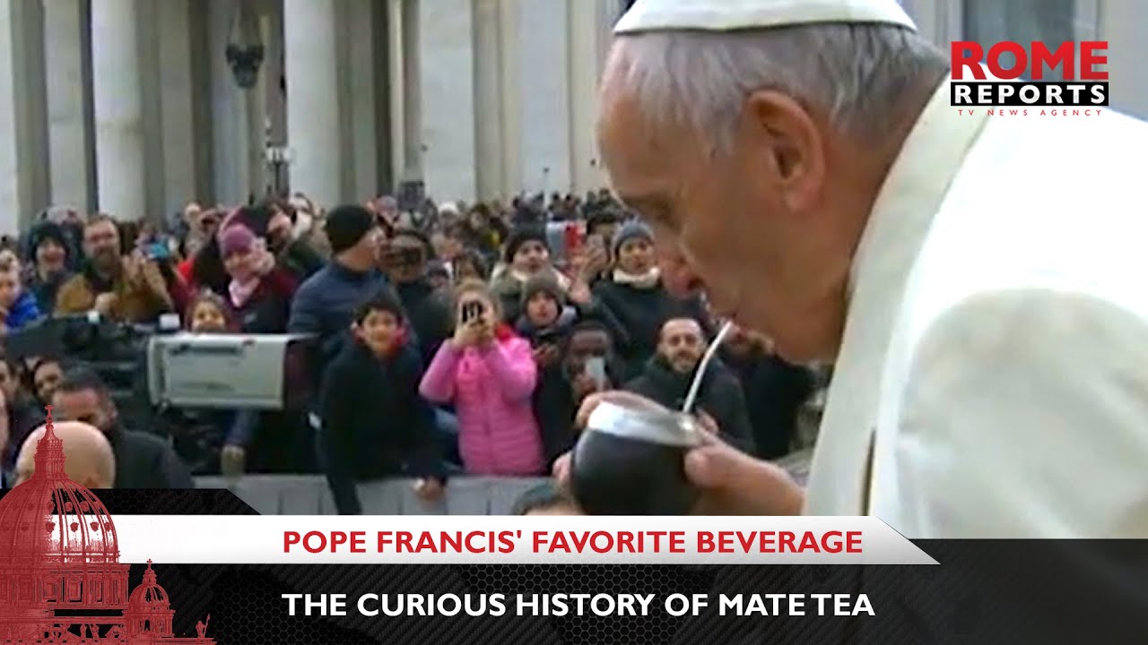Pope Francis' favorite beverage has a uniquely Jesuit flavor - YouTube