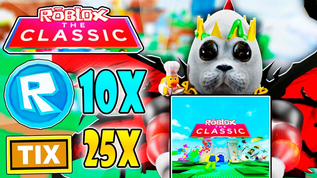 COMO CONSEGUIR 10 TOKENS Y 25 TIXS GRATIS! - EVENTO ROBLOX THE CLASSIC ...