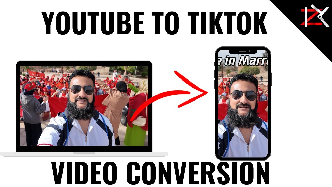 How To Convert YouTube Horizontal Videos To Vertical TikTok Format - Best Methods - YouTube