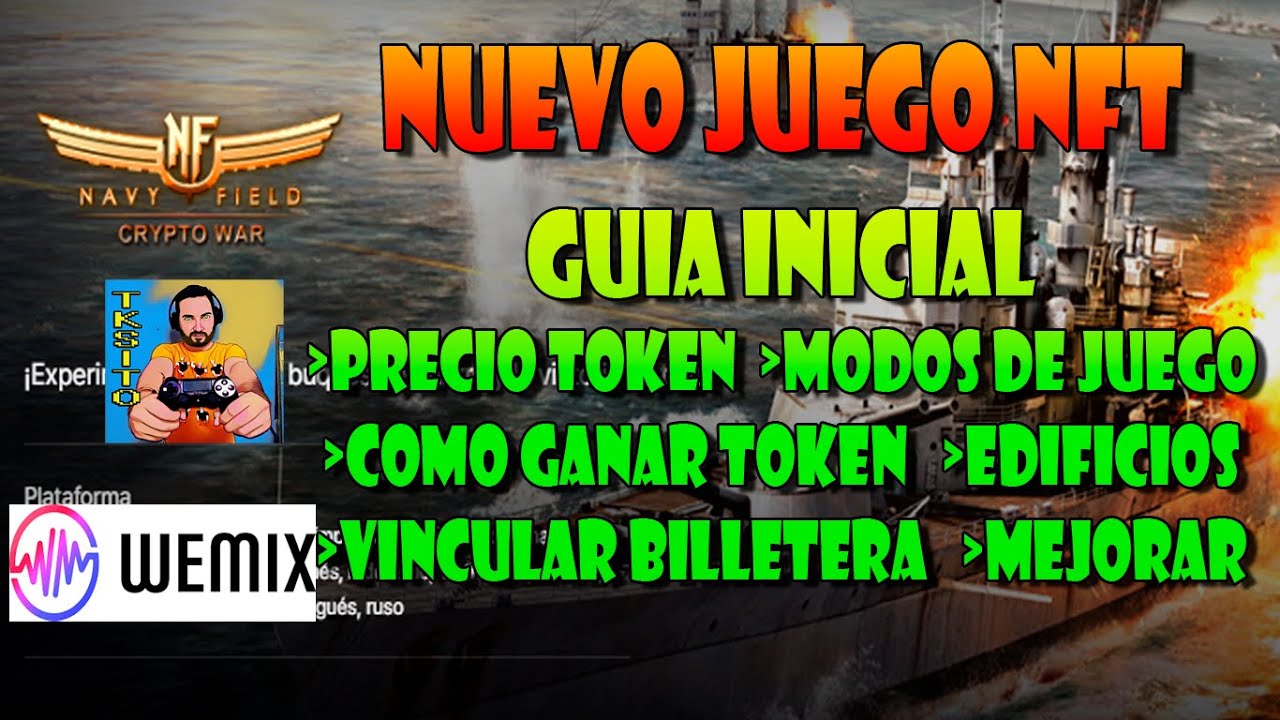 GUIA INICIAL COMO GANAR EL TOKEN | NAVY FIELD CRYPTO WAR - YouTube