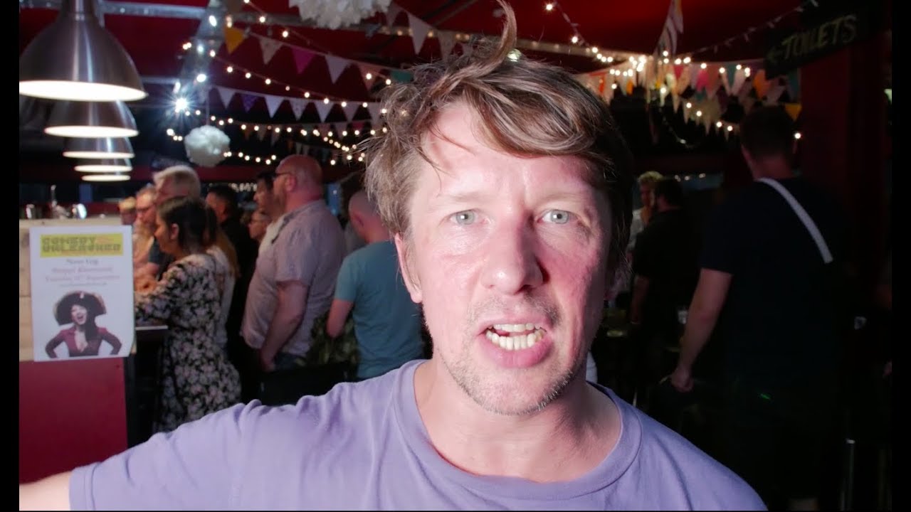 Jonathan Pie says what he thinks about Comedy Unleashed - YouTube