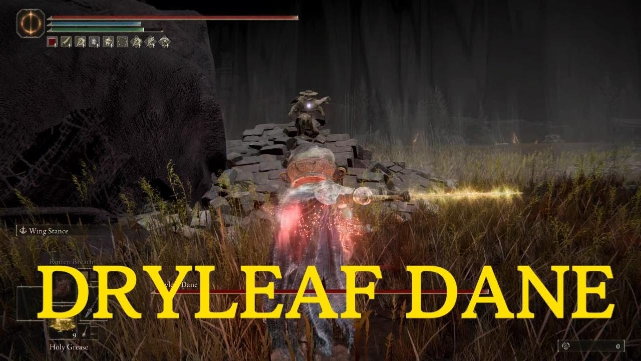 ELDEN RING Shadow Of the Erdtree - Dryleaf Dane - YouTube
